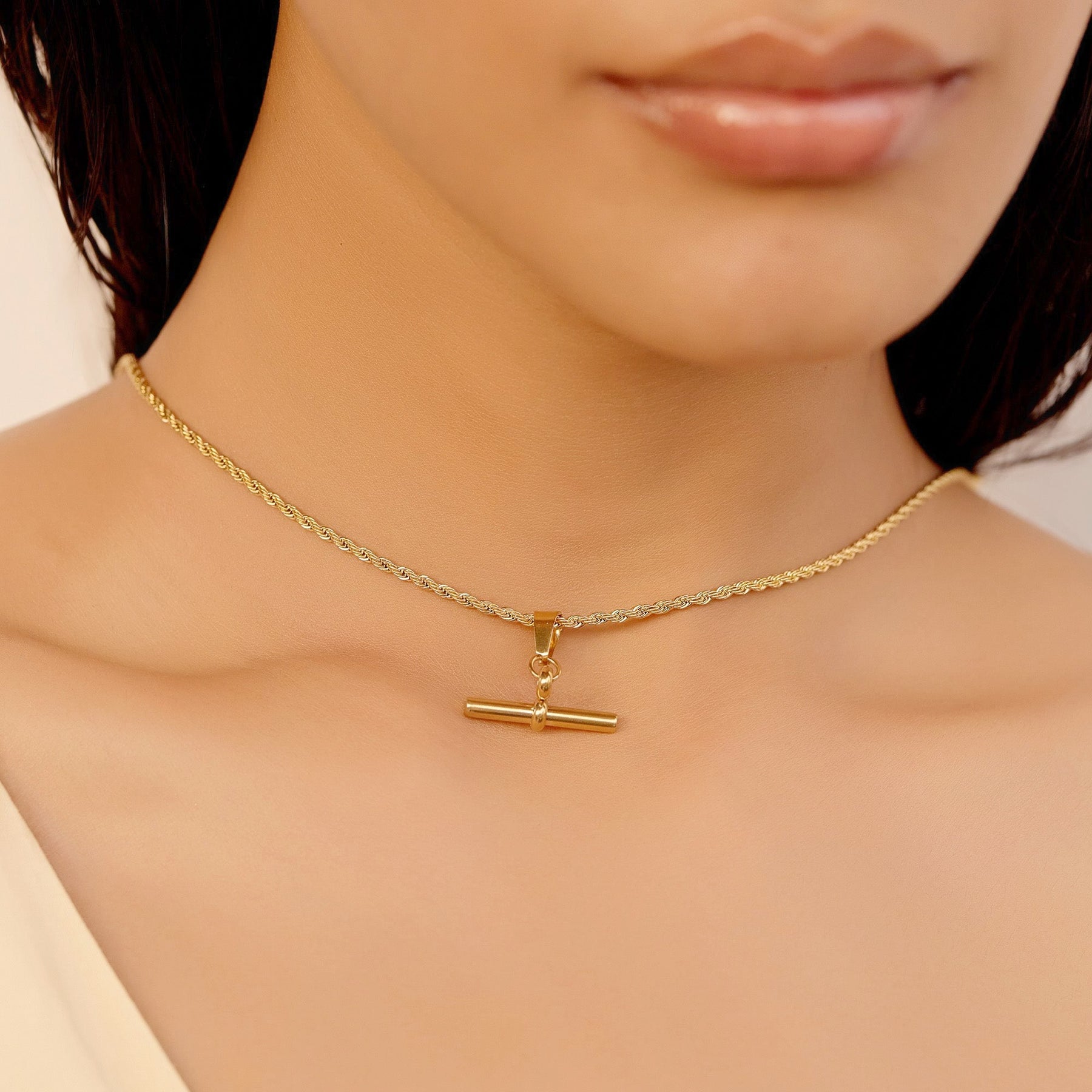 Zenobia Strength Necklace 18K Gold Plated | Noya